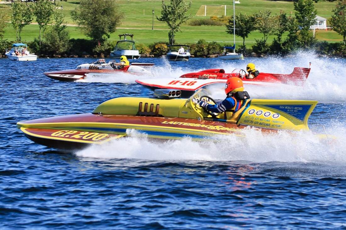Vintage Race Boat Regatta Highlights Successful Season - NH Boat Museum
