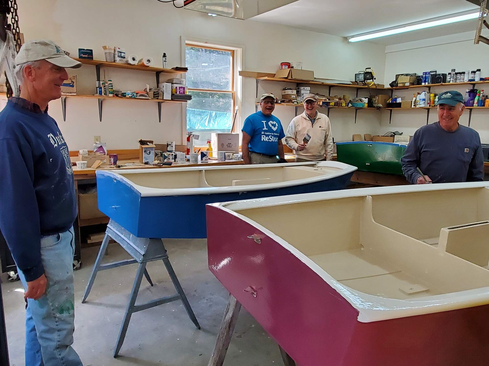 Volunteers at the Heart of NH Boat Museum - NH Boat Museum